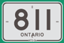 Ontario Highway 811 Route Map - The King's Highways of Ontario