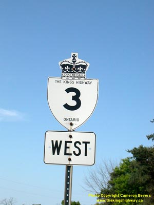 Ontario Highway 3 History - The King's Highways of Ontario